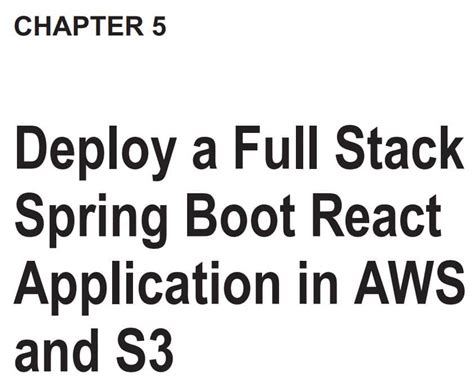 کتاب Spring Boot with React and AWS چاپ سال