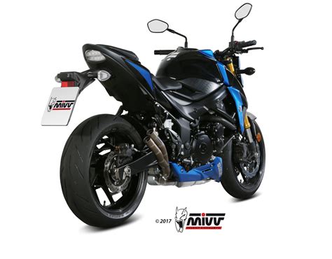 Scarico Suzuki Gsx S 750 Mivv Double Gun Inox S048sdgx Mivv