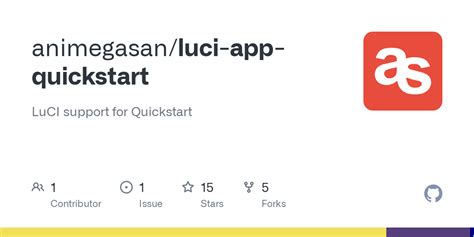 Github Animegasanluci App Quickstart Luci Support For Quickstart