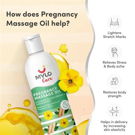 Pregnancy Massage Oil And Coconut Oil Combo