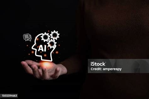 Ai 기술 인공 지능 Ai와 챗봇 채팅 및 대화 명령 프롬프트로 검색 및 데이터 찾기에 사용 로봇 학습 기계 사진 또는 기사