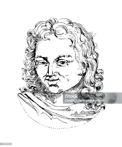 Lächelndes Gesicht Emotionen Und Ausdruck Illustrationportraits Stock