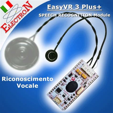 EasyVR 3 Plus Modulo Riconoscimento Vocale Speech Recognition ORIGINAL