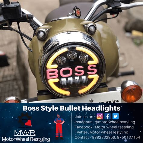 Royal Enfield Classic 350 Modified Headlight Factory Wholesale