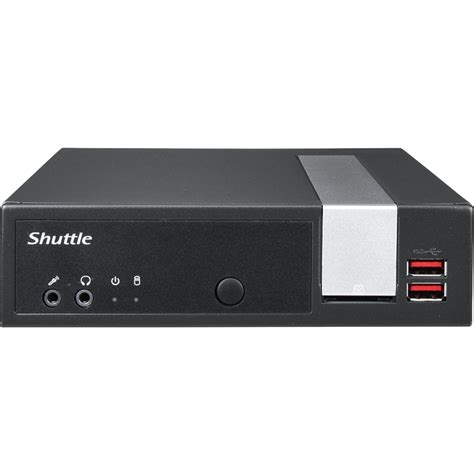 Shuttle Xpc Slim Dl20n Barebone System Slim Pc Socket Bga 1338 Celeron N4505 2 Ghz Dual Core