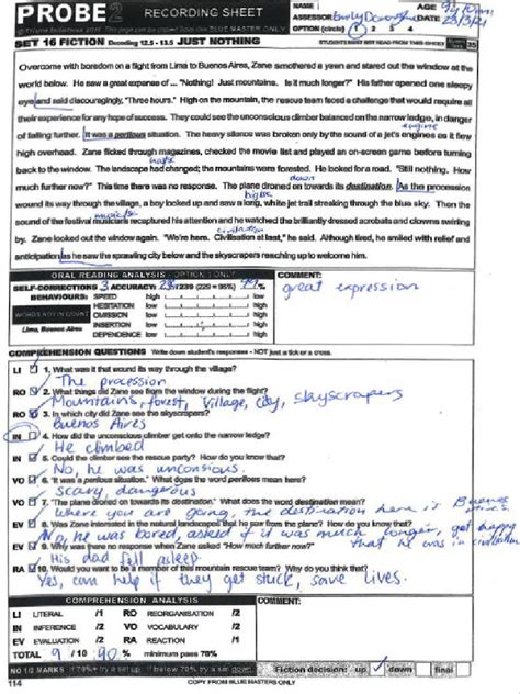 Reading Benchmarks Pdf