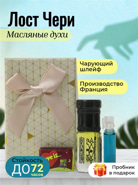 Масляные духи LODGE , ЛОСТ ЧЕРИ , ДИКАЯ ВИШНЯ Духи-масло 3 мл - купить ...