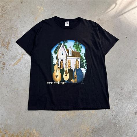 Crazy Grail Everclear Band Tee With Cool Graphic Depop