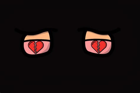 Sad Cartoon Eyes Crying