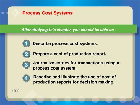 PPT Process Cost Systems PowerPoint Presentation Free Download ID