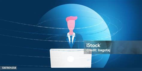 Man In Filter Bubble Intellectual Isolation Concept Stock Illustration Download Image Now Istock