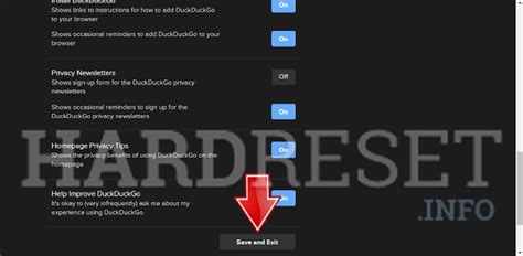 How To Disable Privacy Newsletters In DuckDuckGo Privacy Browser HardReset Info