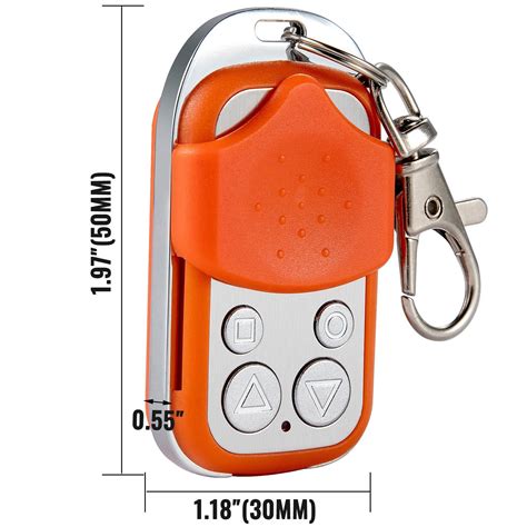 Vevor Gate Remote Control Gate Opener Remote 4 Button Sliding Gate