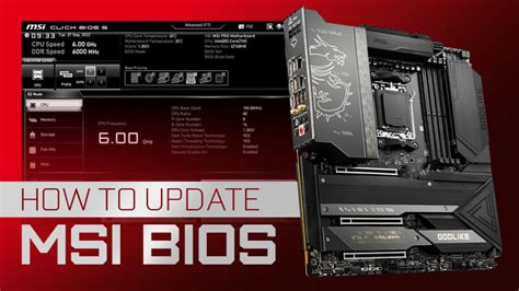 How To Update Your Msi Bios The Easy Step By Step Guide