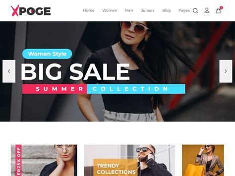 Xpoge Магазин Шаблоны Bootstrap BootstrapТема