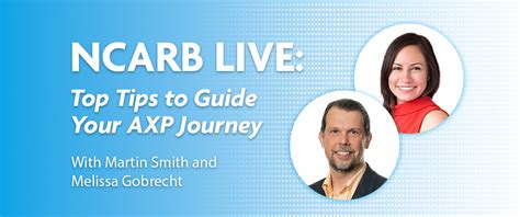 Webinar Top Tips To Guide Your Axp Journey Ncarb National Council Of Architectural