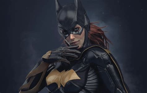 Обои девушка маска костюм Girl броня Suit Dc Comics бэтгёрл Batgirl Barbara Gordon