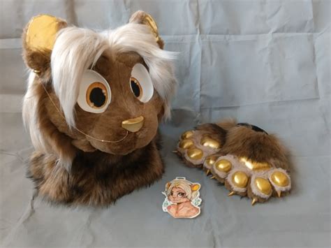 Golden Lion Fursuit Ychcommishes