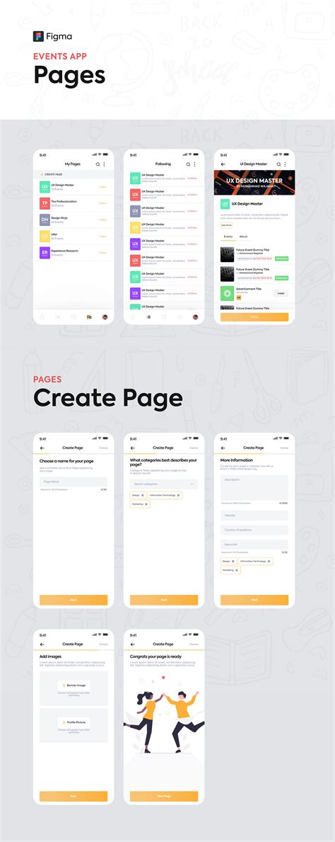 Events App UI UX Design Product Design On Behance Events App UI UX Design Product Design On Behance
