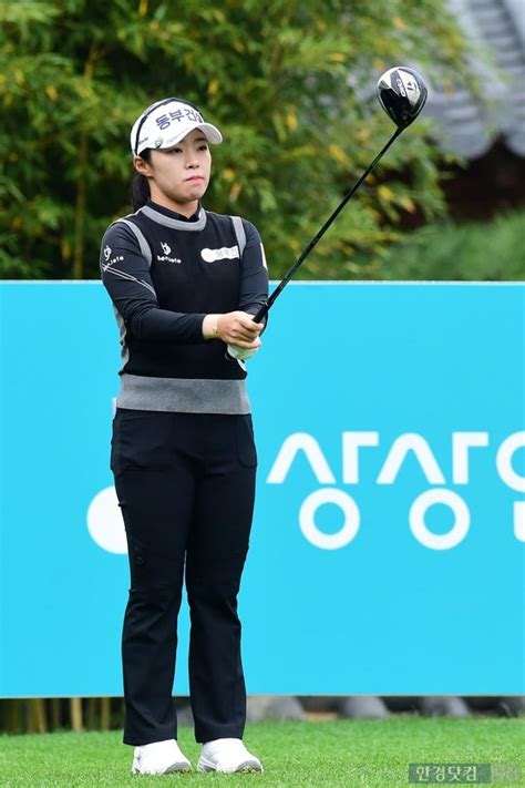 포토 김수지 신중하게 상상인 · 한경 와우넷 오픈 2024 네이트 스포츠