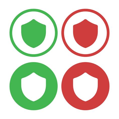 Circle Shields Simple Set 57967184 Vector Art At Vecteezy