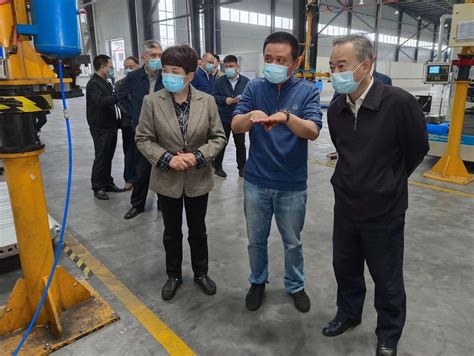 马鞍山市委书记张岳峰前往我司调研 马鞍山众翌科技有限公司