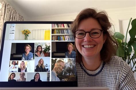 Facilitating Virtual Meetups Ar Generative Ai Premium Ai Generated Image