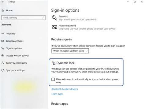 What Is Windows 10 Dynamic Lock And How To Setup The Feature