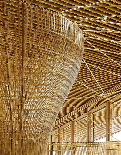 Enter Projects Asia Adorns Bengaluru S Terminal 2 With Parametric Rattan Structures