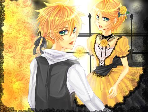 Kagamine Len Kagamine Rin Male Vocaloid Konachan Com Konachan Com Anime Wallpapers