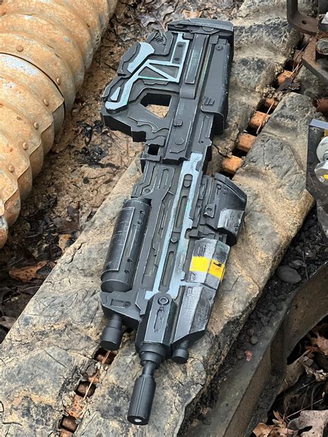 Halo Infinitereach Assault Rifle 3d Printed Prop Fan Made Etsy