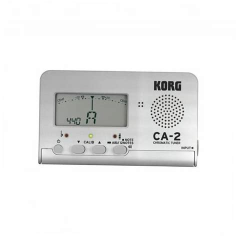 Korg CA- 2 Limited Edition Silver Chromatic Tuner - Korg from Inta Audio UK