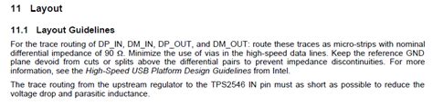 TPS USB PCB Trace Length Limitation Interface Forum Interface TI E E Support Forums