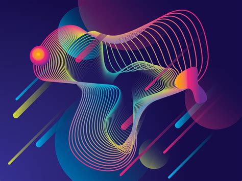 Colorful Gradient Geometric Background Design 691724 Vector Art At Vecteezy