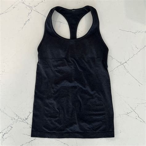 Lululemon Athletica Tops Lululemon Swiftly Builtin Bra Tank Believe