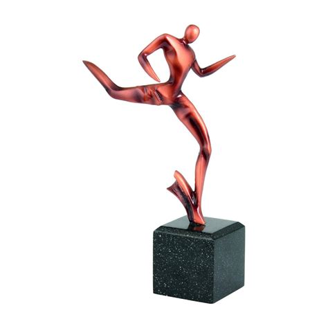 Statuetka Odlewana Rfpl Biegi Papier Box