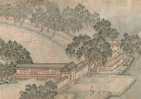 古代园林绘画古代园林图片古代园林简笔画大山谷图库