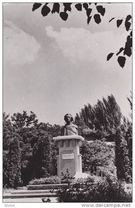 RP Republica Populara Romina Statuia Lui Mihai Eminescu TIMISOARA