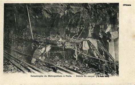 Le Terrible Accident De Métro Du 10 Août 1903 Paris Zigzag Insolite