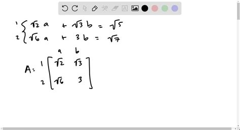 solved write each system as a matrix equation and solve if possible