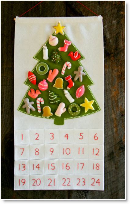 Corinnes Thread Advent Calendar Felting