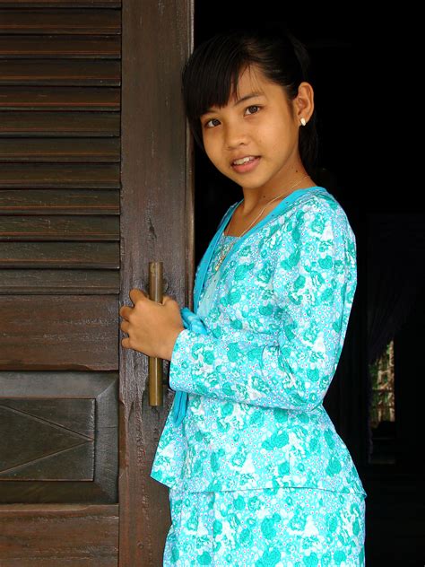 Cute Cham Girl Southern Vietnam