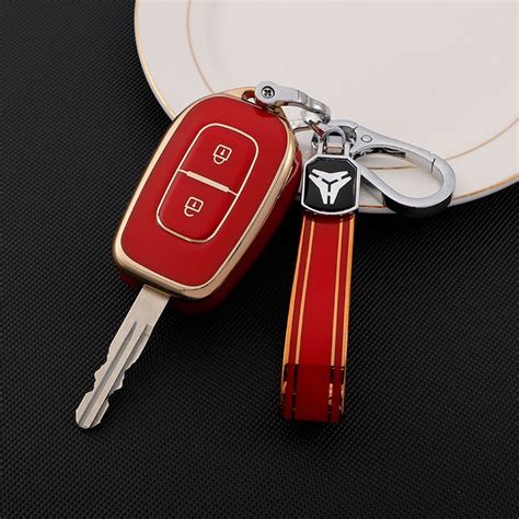 2 кнопки ТПУ ключи от машины чехол для Renault Kwid Traffic Symbol ...