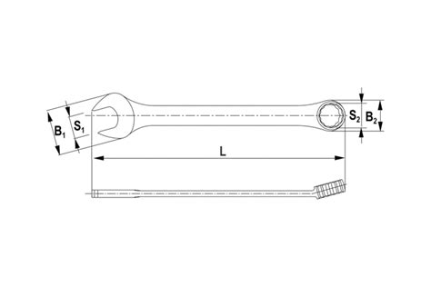 Комбинированный ключ THORVIK CW00006 6 мм 52020 - выгодная цена, отзывы ...