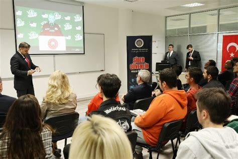 Siber Güvenlik MYO da ilk ders Ali Taha Koç tan Ufuk Gazetesi