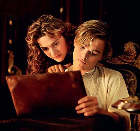 Kate Winslet As Rose Dewitt Bukater And Leonardo Dicaprio As Jack Dawson Titanic” 1997