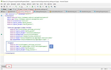 android tutorial eine settingsactivity für unsere app implementieren