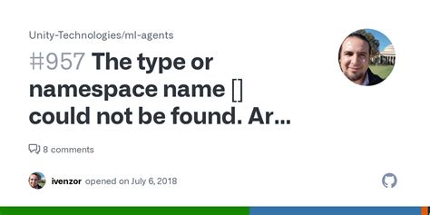 The Type Or Namespace Name Could Not Be Found Are You Missing An