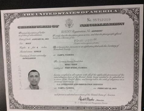 Buy Naturalization Certificate True Documents Global Usa