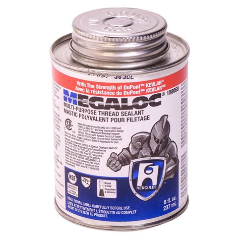 Megaloc Multi Purpose Thread Sealant 237ml From Oatey Bmr